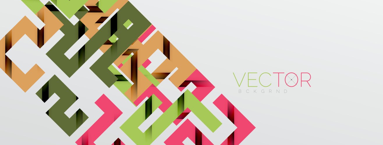 Color bend lines with shadow texture effect Vector Image