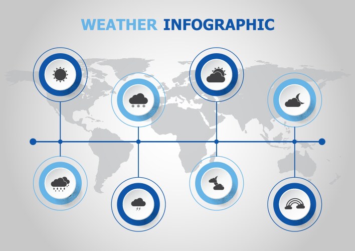 Infographic Weather Vector Images (over 12,000)