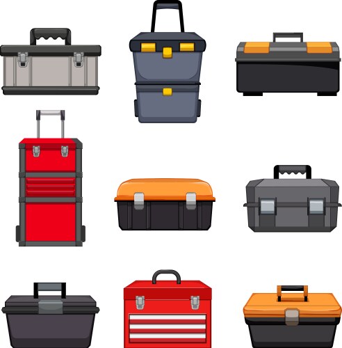 Cartoon Toolbox Vector Images (over 2,700)