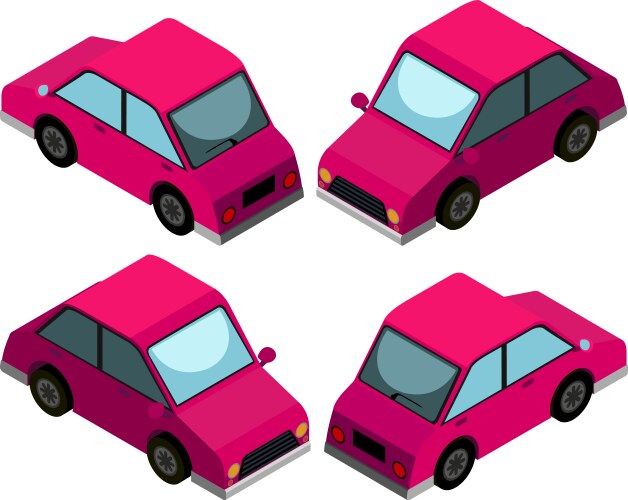 Isometric Vehicle Angles Vector Images (over 230)