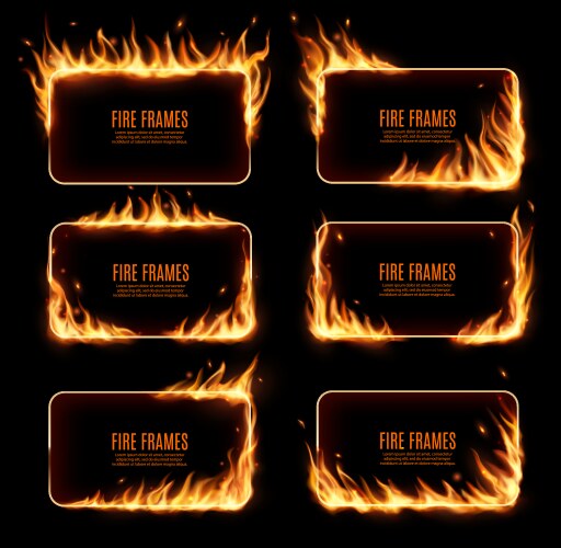 Fire Border Vector Images (over 7,100)