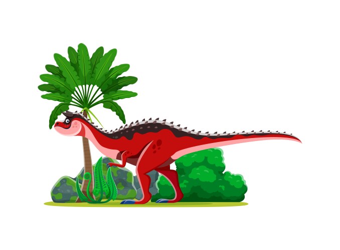Carnotaurus prehistoric dinosaur reptile character