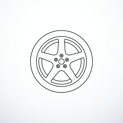 Tire Blueprint Vector Images (over 410)