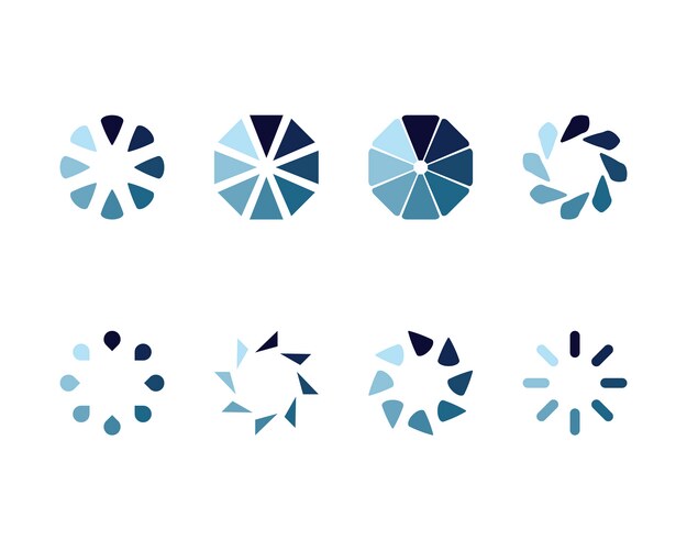 Loading bar status icon loaded icons download Vector Image