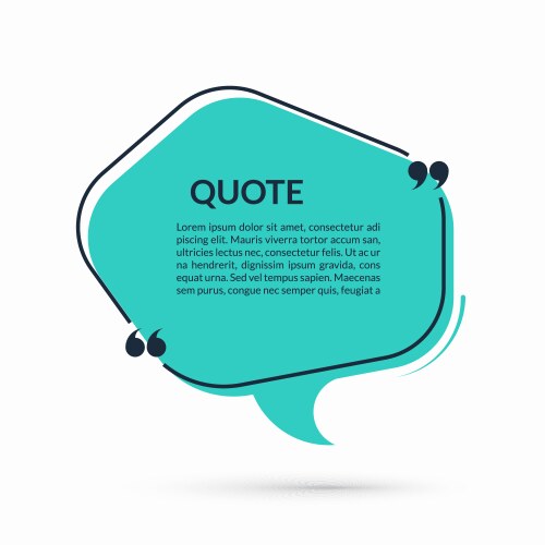 Quote Bubble Vector Images (over 34,000)