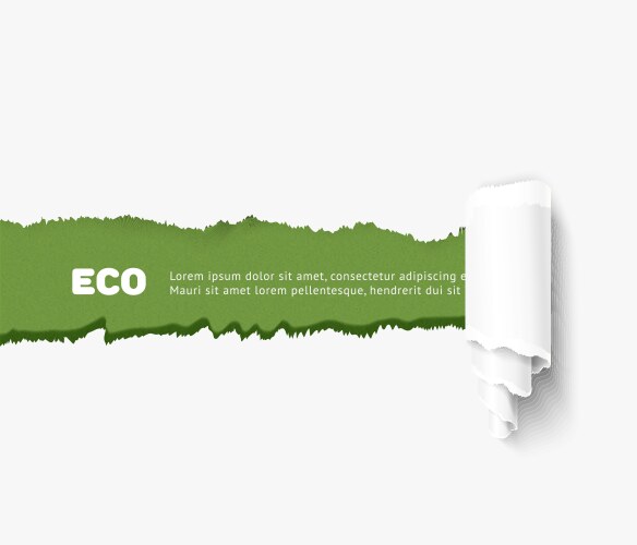 Go green ecology and environment saving banner Vector Image