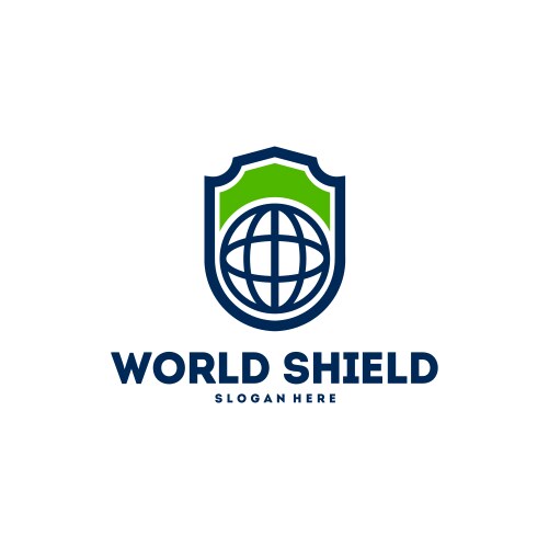 Planet logo designs communications worldwide Vector Image