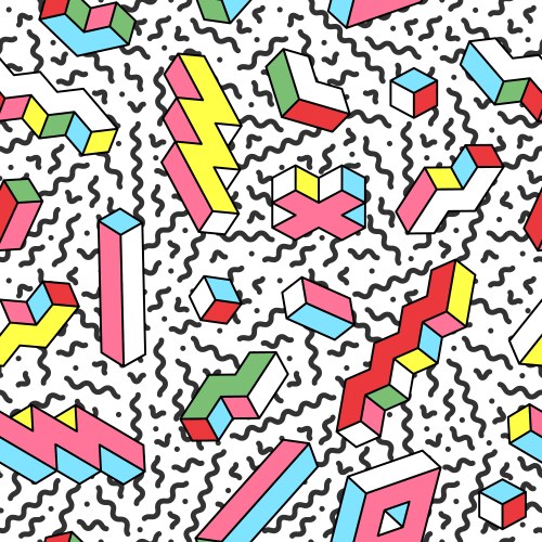 Memphis Shapes Vector Images (over 140,000)