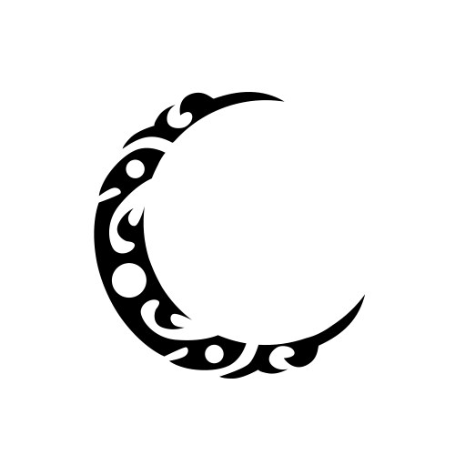 Crescent Moon Outline Vector Images (over 9,800)