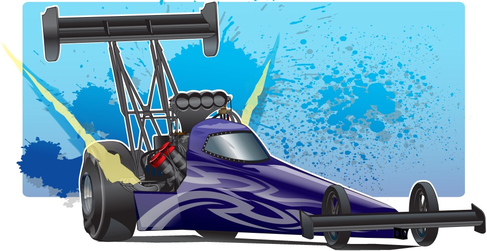 Top Fuel Dragster Vector Images (5)
