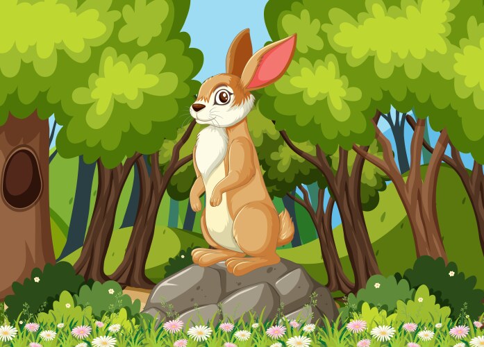Standing Rabbit Vector Images (over 5,800)