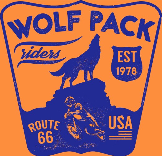 Wolf Pack Vector Images (over 1,200)