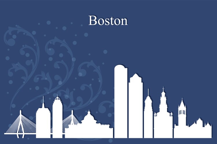 Boston Skyline Vector Images (over 470)