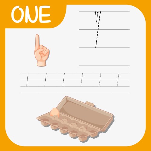 Number One Cartoon Vector Images (over 6,200)