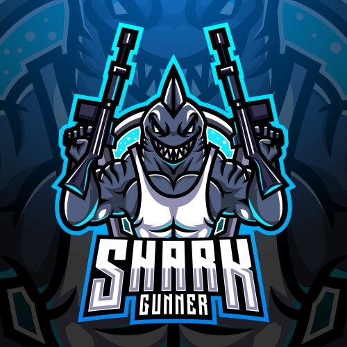 Shark Gaming Logo Vector Images (over 380)