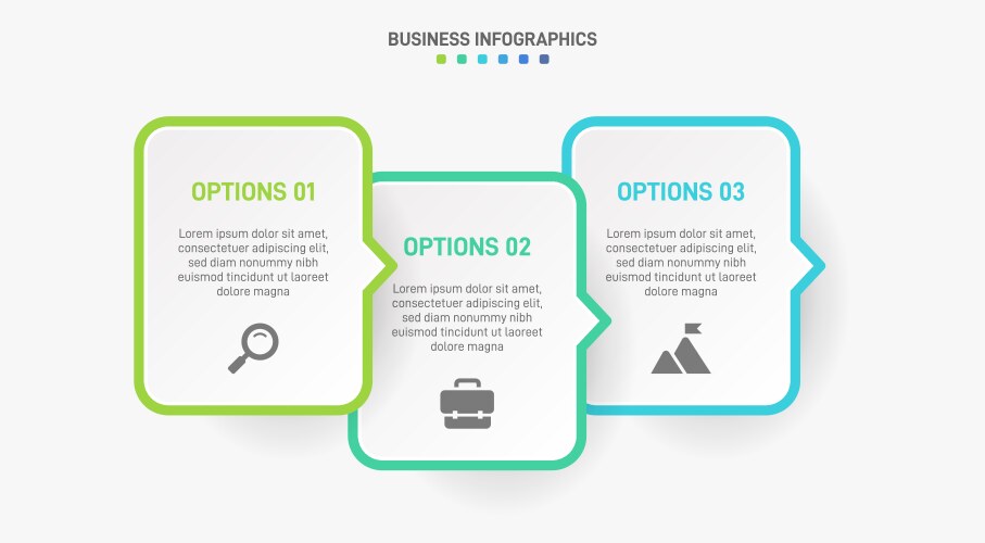 Horizontal progress bar featuring 5 arrow-shaped Vector Image