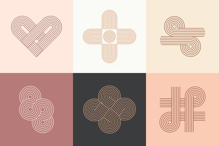 Geometric Line Art Vector Images (over 990,000)