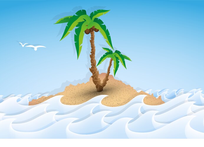 Palm Tree Island Vector Images (over 40,000)