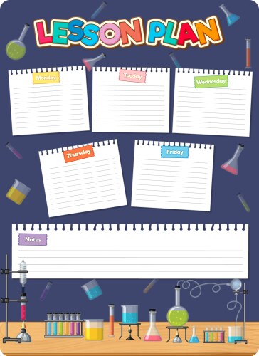 Weekly Plan Vector Images (over 5,800)