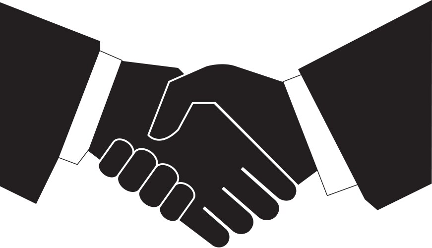 Handshake Silhouette Vector Images (over 7,100)