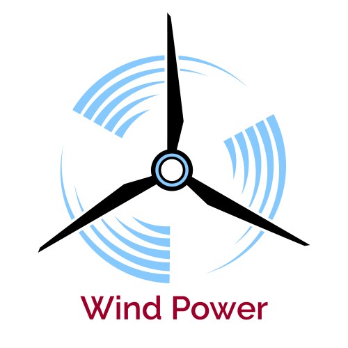 Wind Turbine Logo Offshore Wind NJEDA