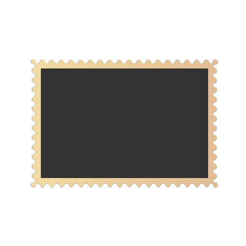 Cartoon template frame Royalty Free Vector Image