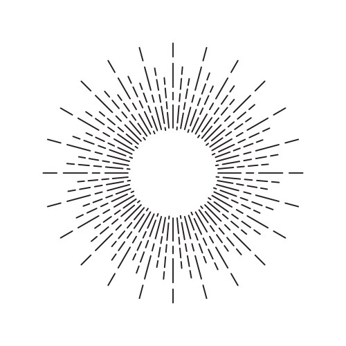 Vintage Monochrome Star Rays Royalty Free Vector Image
