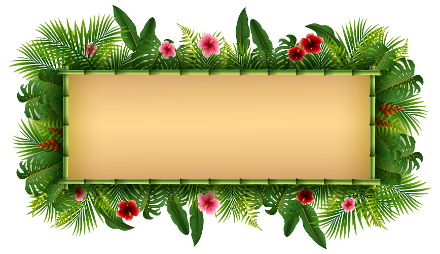 Green forest landscape background Royalty Free Vector Image