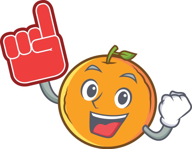 Cartoon orange Royalty Free Vector Image - VectorStock