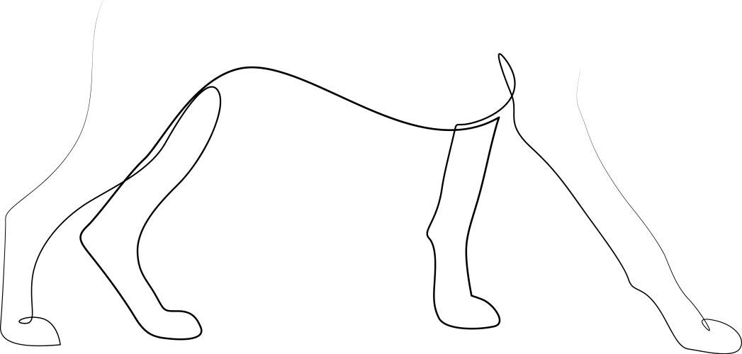 One Line Drawing Animals Vector Images (over 15,000)