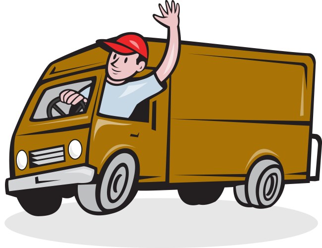 Van Cartoon Vector Images (over 17,000)