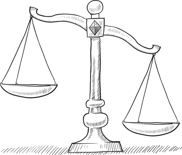 Unbalanced Scale Vector Images (over 230)