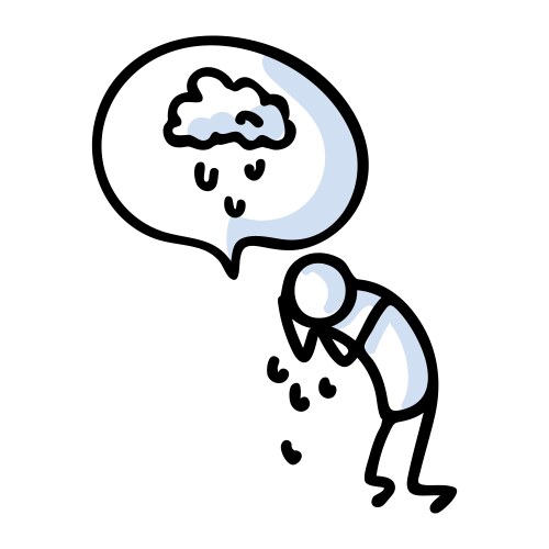 Stickman Anxiety Vector Images (over 110)