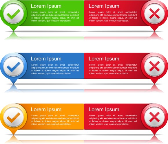 Green Check Red X Vector Images (over 1,900)