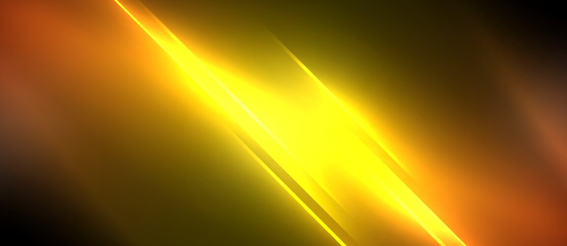 Neon dynamic diagonal light rays background Vector Image