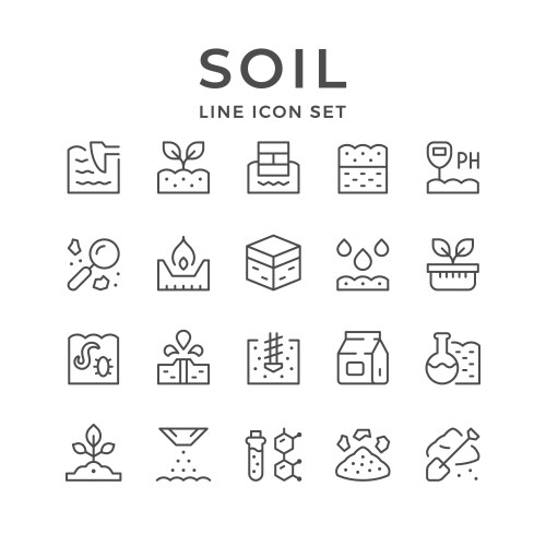 100 building materials icons set simple style Vector Image