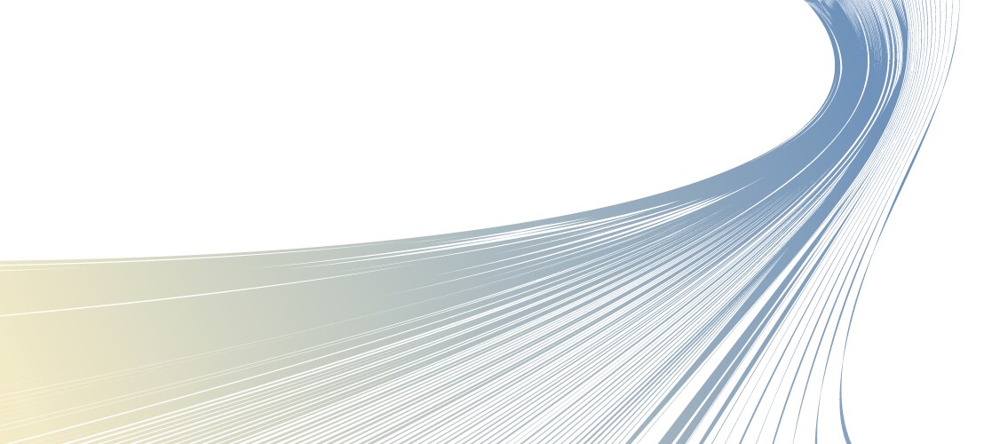 Curvature of space abstract art background 3d Vector Image
