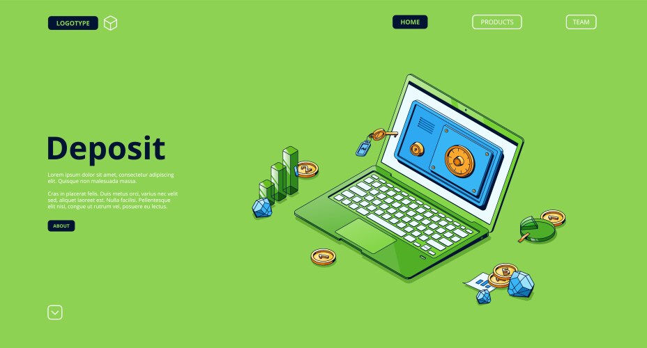 Deposit Vector Images (over 100,000)