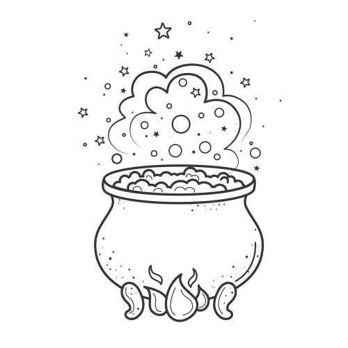 Cauldron Drawing Vector Images (over 2,900)