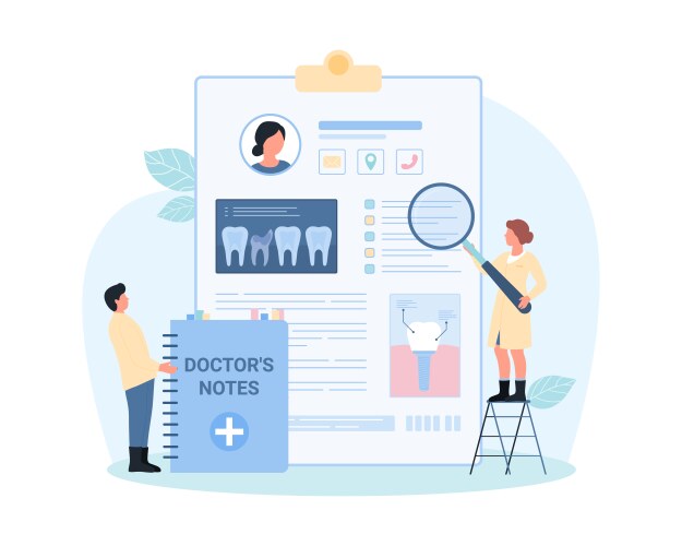 Medical Visit Card Vector Images (over 630)