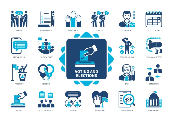 Voting Vector Images (over 110,000)