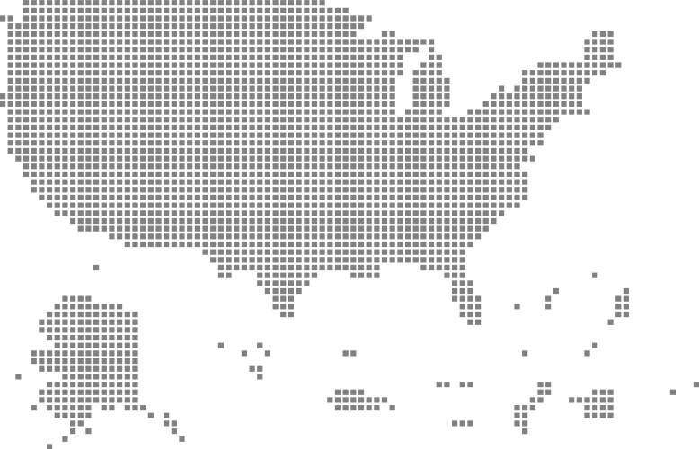 USA Map Pixel Art Vector Images (over 190)