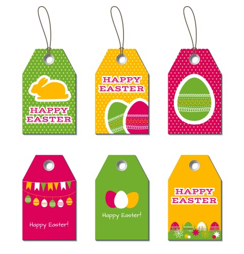 Easter Gift Tags Vector Images (over 1,700)