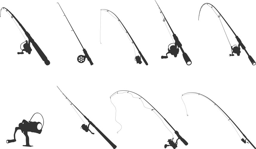 Fishing Pole Logo Boy Fishing Rod Logo" Art Board Print By Robin