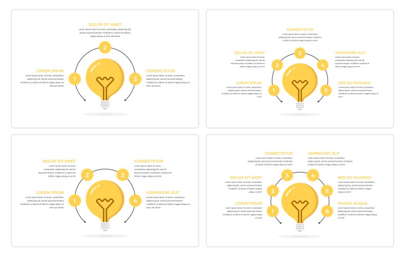 Light bulb idea Royalty Free Vector Image - VectorStock