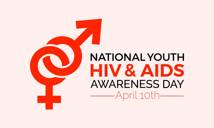 National youth hiv aids awareness day observed Vector Image