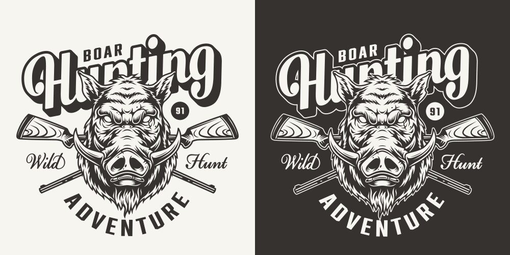 Boar Logo Vector Images (over 2,700)