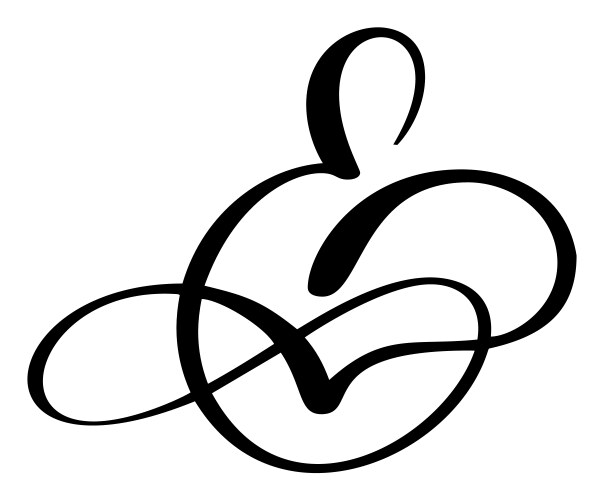 Cursive E Vector Images (over 140)