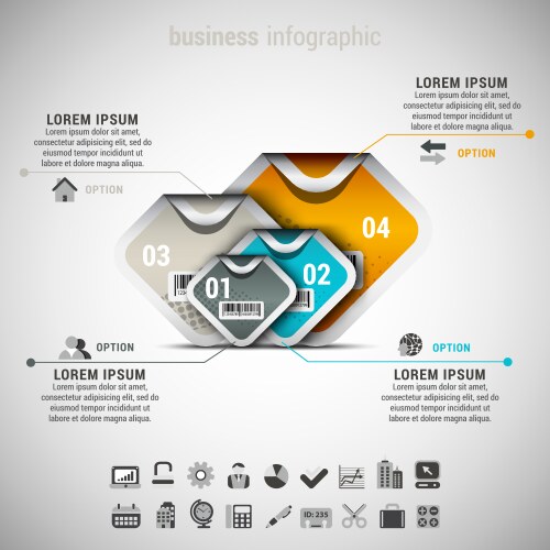 Canada international passport visa sticker Vector Image
