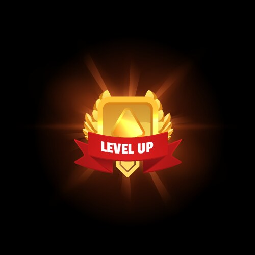 Game Level Up Icon Vector Images (over 2,600)